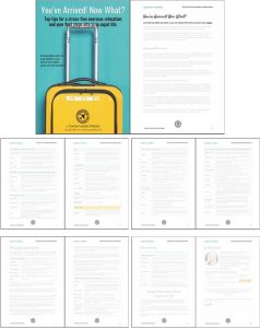 Checklists for your arrival overseas